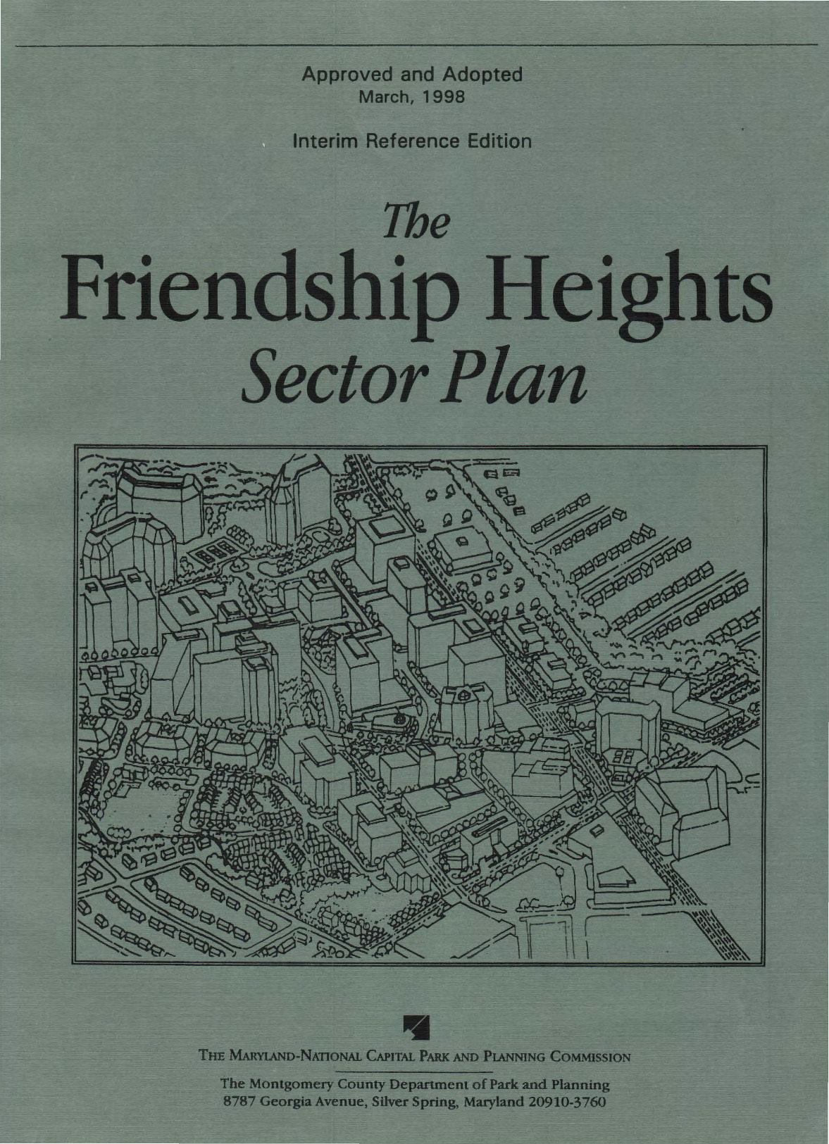 Friendship Heights Sector Plan (1998) - Montgomery Planning
